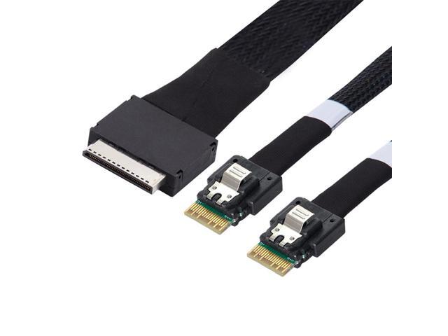 Click here for To Dual SFF-8654 Slimline 4x SSD Data Active Cable... prices