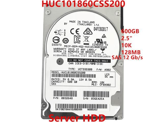 Click here for HDD For Hgst 600GB 2.5 SAS 12 Gb/s 128MB 10K For I... prices