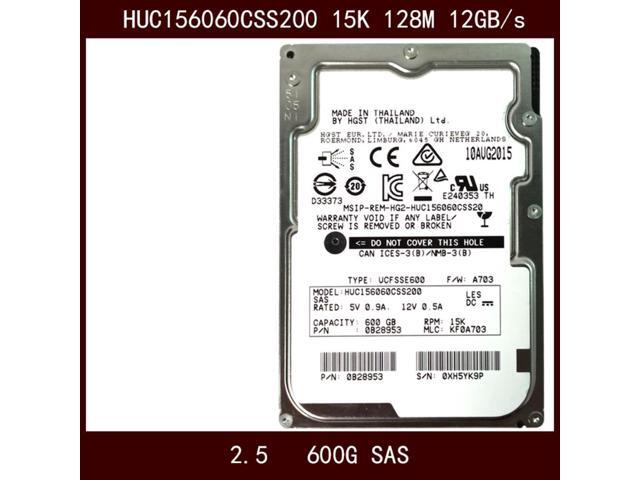 Click here for HDD For Hgst 600GB 2.5 SAS 12 Gb/s 128MB 15000RPM... prices