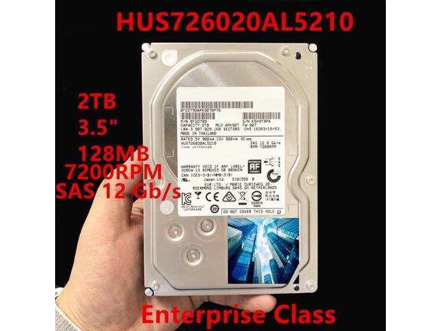 Click here for HDD For Hgst Brand 2TB 3.5 SAS 12 Gb/s 128MB 7200R... prices