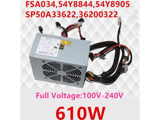 Click here for PSU For Lenovo Thinkstation S30 610W Switching Pow... prices