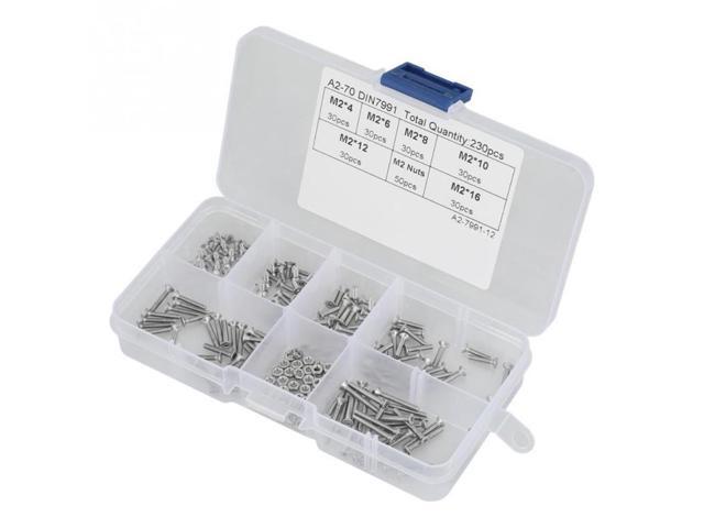 Click here for 230 Buah M2 Sekrup Soket Hex 304 Baja Tahan Karat... prices