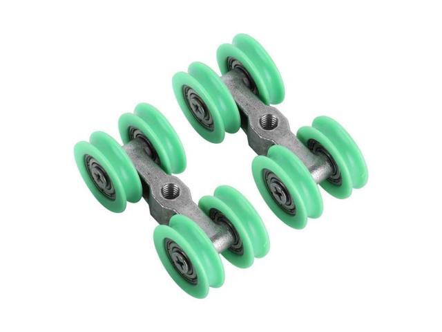 Click here for 2 Buah Rol Pintu Baja Tahan Karat Rol 4 Roda Berbe... prices