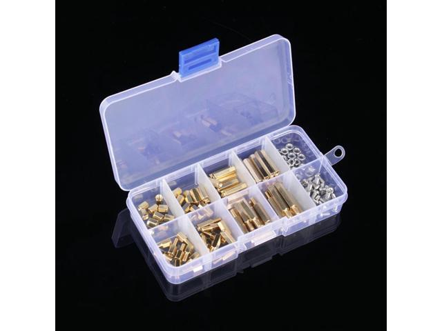 Click here for 120 Buah M3 Laki-laki Perempuan Kuningan Mur Hex J... prices