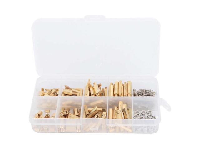 Click here for 240 Buah Kuningan M2 M3 Hex Standoff Nut Screw Kit... prices