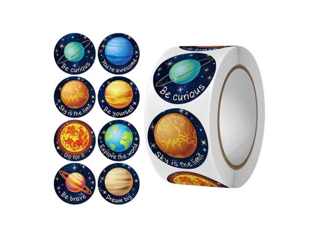 Click here for for Creative 1 Inch Solar System Planet Stickers D... prices