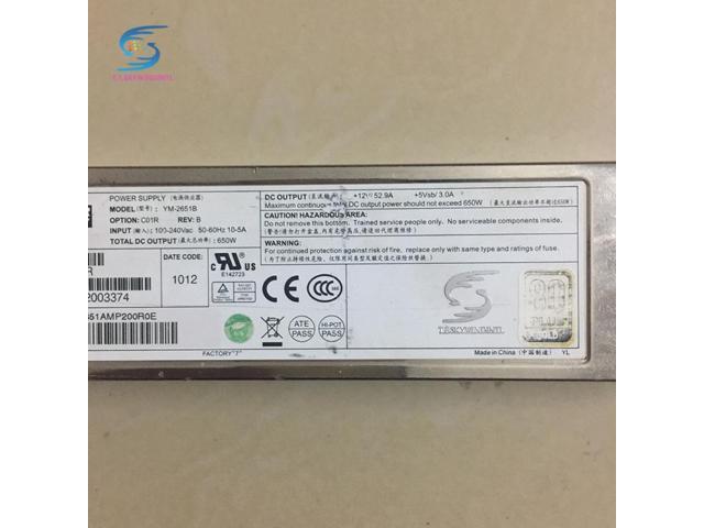 Click here for free ship  650W server power supply YM-2651B power... prices
