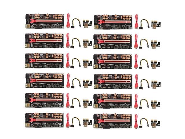 Click here for 10pcs VER018 PRO PCI-E Riser Card PCI Express 1X T... prices