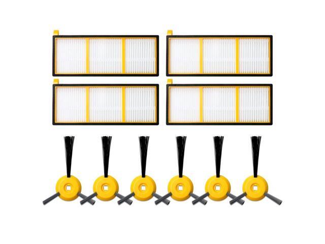 Click here for 4pcs Filters+ 6pcs Side Brushes for Shark ION ROBO... prices