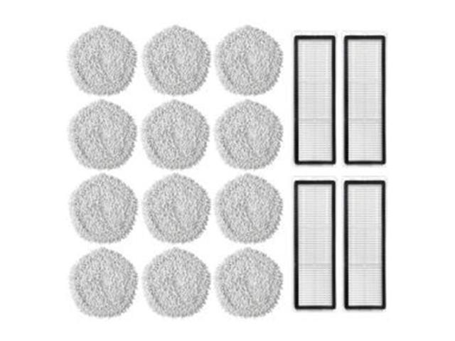 Click here for Robot Vacuum Replacement Parts 12pcs Mop Cloth + 4... prices
