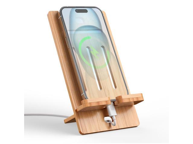 Click here for BambuMate Adjustable Bamboo Phone & Tablet Stand -... prices