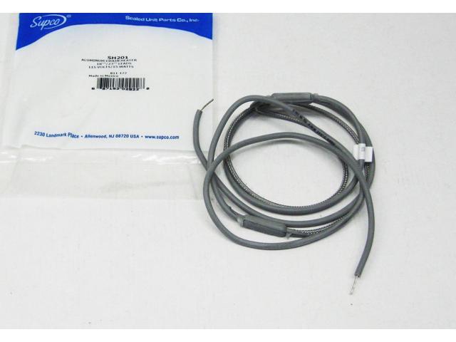 Click here for Supco SH201 Braided Aluminum Drain Pan Heater 15 W... prices