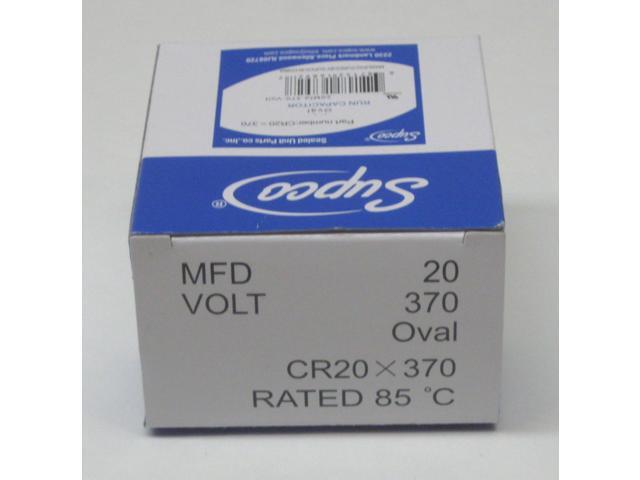 Click here for Supco CR20X370 HVAC Motor Oval Run Capacitor 20 MF... prices
