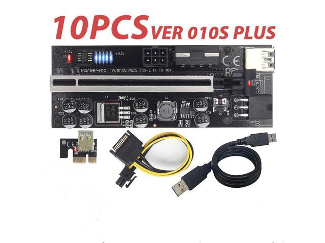 Click here for 10pcs VER010 USB3.0 PCI-E Riser VER 0010S PLUS Exp... prices