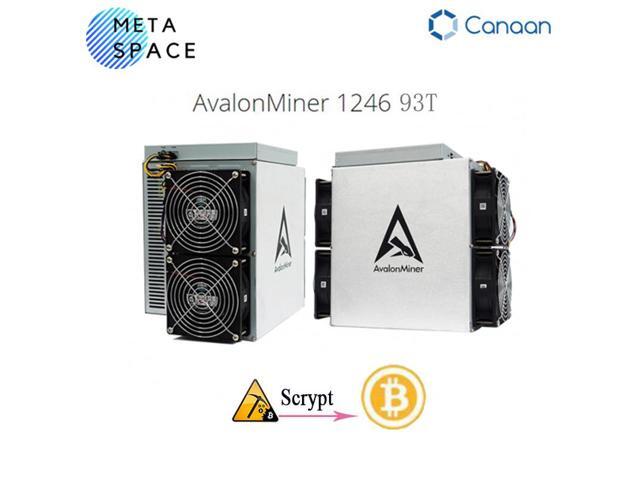 Click here for Canaan Avalon 1246 93TH Bitcoin Miner Asic Miner 3... prices
