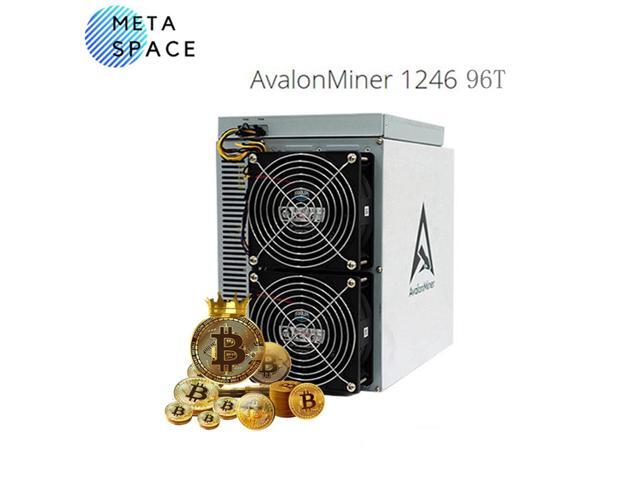 Click here for New Avalon Miner 1246 96TH/s Bitcoin Miner Asic Mi... prices