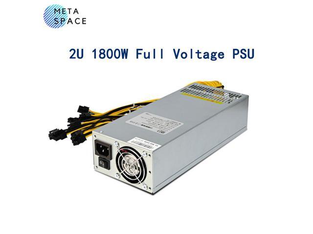 Click here for Power Supply 2U 1800W Full voltage 110V-264V Miner... prices