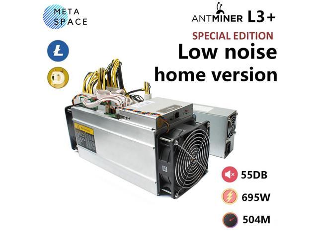 Click here for ANTMINER L3+(55dB Low Noise Home Version) with PSU... prices