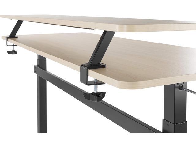 Click here for Stand Steady 55 Inch Clamp On Desk Shelf Large Mon... prices