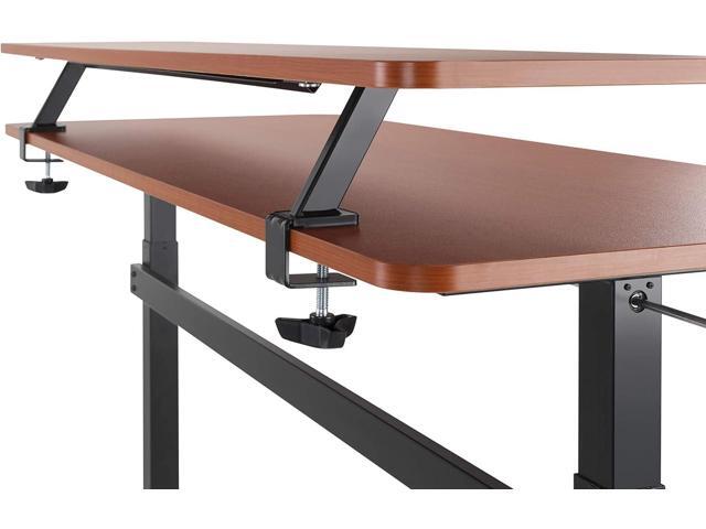 Click here for Stand Steady 55 Inch Clamp On Desk Shelf Large Mon... prices