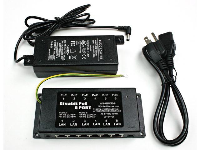 Click here for PoE Texas GPOE-6AB-48v60w Gigabit 6 Port Passive P... prices