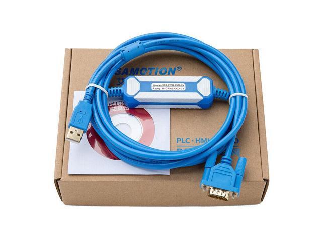 Click here for For OMRON PLC CS CQM1 C200HE programming cable USB... prices