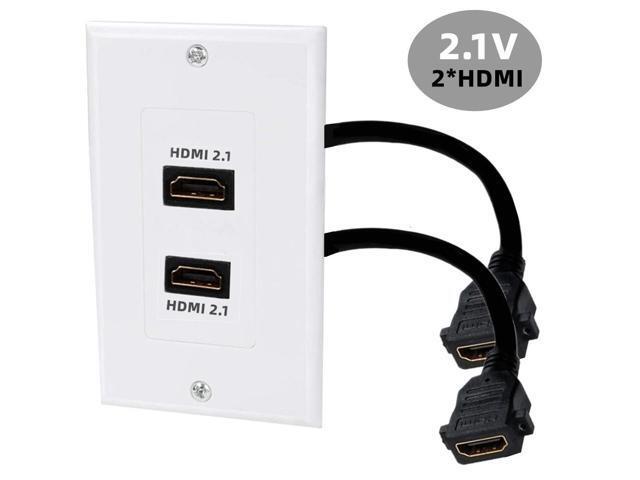 Click here for 8K Version 2.1 48Gbps 60Hz HDMI HD panel wall plug... prices