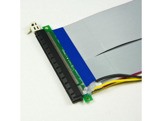 Click here for PCI-E 16X video card extension cable 16X PCI-E Ext... prices