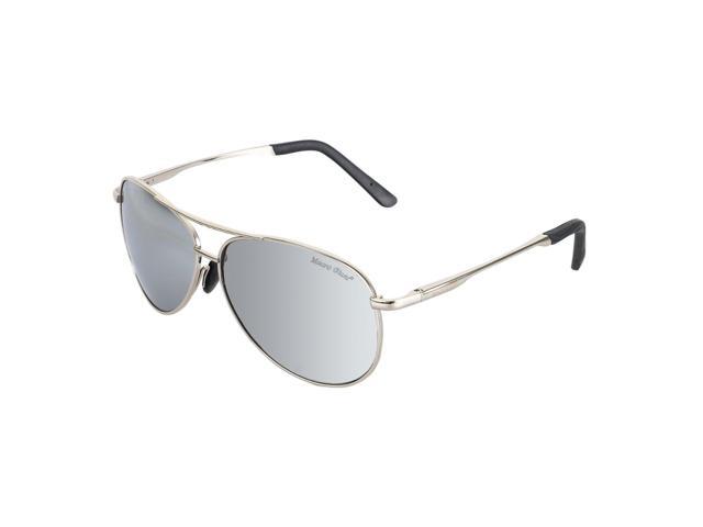 Click here for Macro Giant Classic Drop Shape Sunglasses  Silver... prices