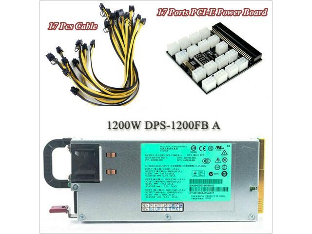 Click here for 1200W PSU Power Supply and 17 *20cm 6Pin To 8Pin P... prices