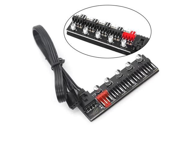 Click here for 5 Port PC 4-pin PWM Fan Hub Circuit Board Cooling... prices