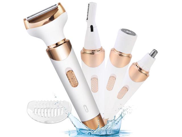 Click here for 4 in 1 Electric Shaver for Ladies - White with Cha... prices