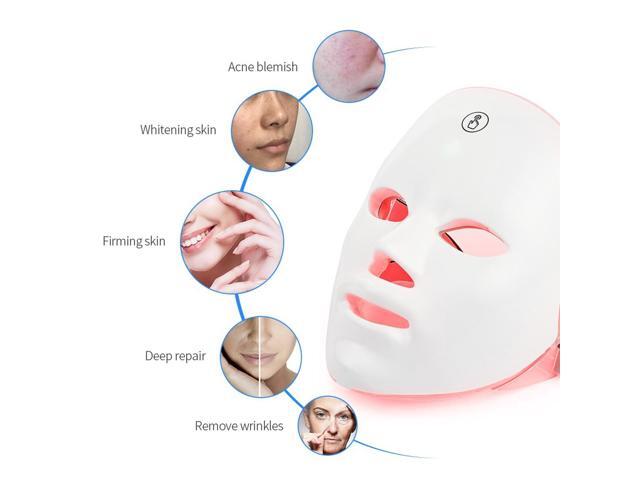 Click here for 7-Color LED Facial Therapy Mask CE Certified Rejuv... prices