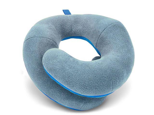 Click here for Double Support Travel Neck Pillow - Haze Blue prices
