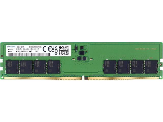 Click here for 32GB DDR5-5600MHz PC5-44800 CL46 UDIMM 2Rx8 Dual R... prices