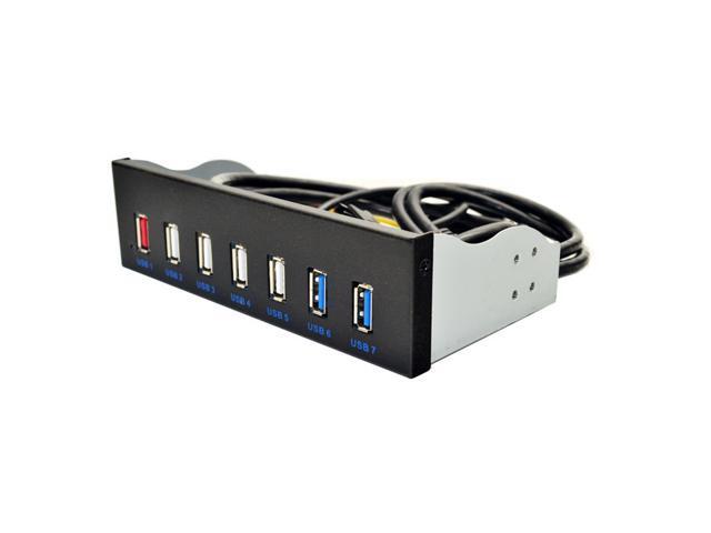 Click here for 7 Port USB 3.0 5.25 Internal CD-ROM Bay Front Pane... prices