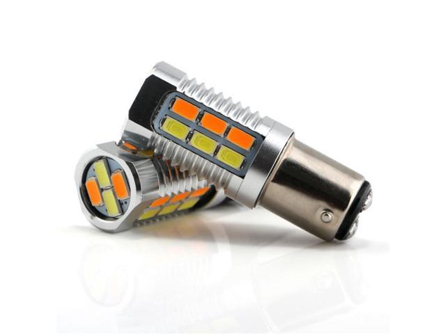 Click here for 2 x 1157 Switchback LED Amber/White 22LED LED Bulb... prices