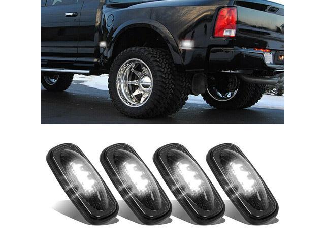 Click here for Acaigel 4PCS Smoked White LED Fender Bed Side Mark... prices