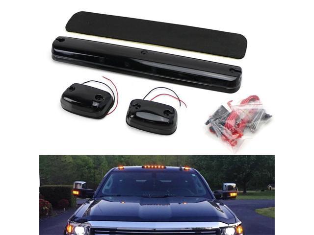 Click here for 3x Full Amber LED Cab Roof Marker Light Assembly F... prices