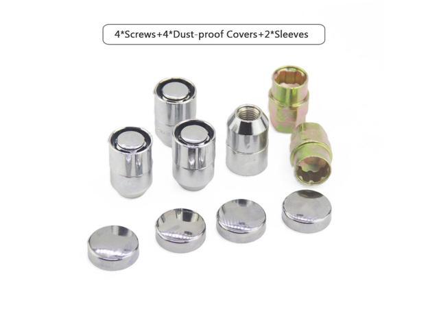 Click here for Car Steel M12x1.25 Wheel Lock Lug Nut +4 Pcs Anti... prices