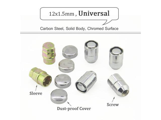 Click here for Acaigel Car Steel M12x1.25 Wheel Lock Lug Nut +4 P... prices