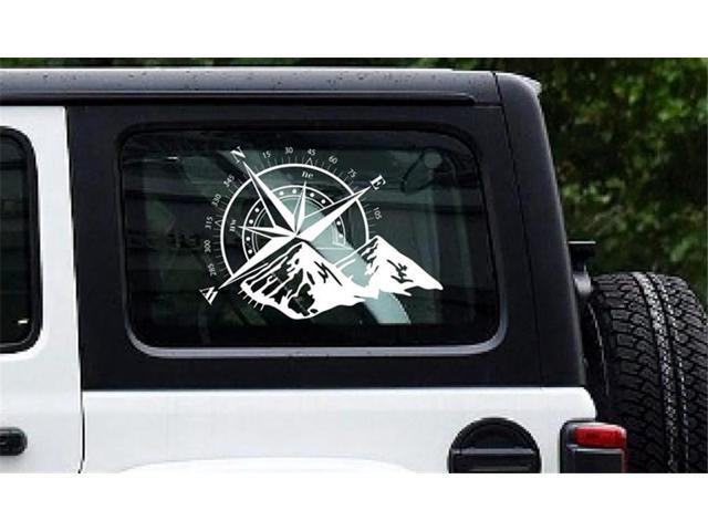 Click here for Acaigel White Compass Rose Car Hood Compass Decal... prices
