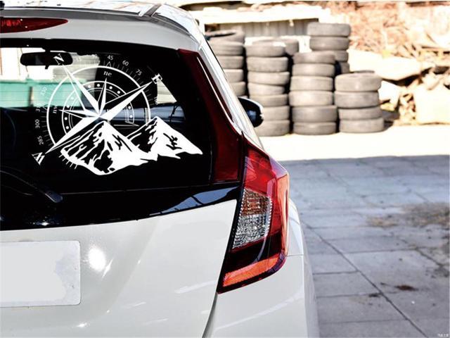 Click here for Paiying White Compass Rose Car Hood Compass Decal... prices