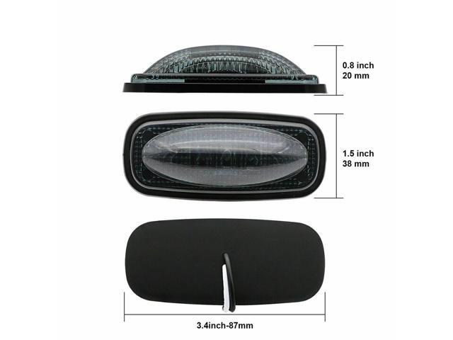 Click here for Paiying 4PCS Smoked White LED Fender Bed Side Mark... prices