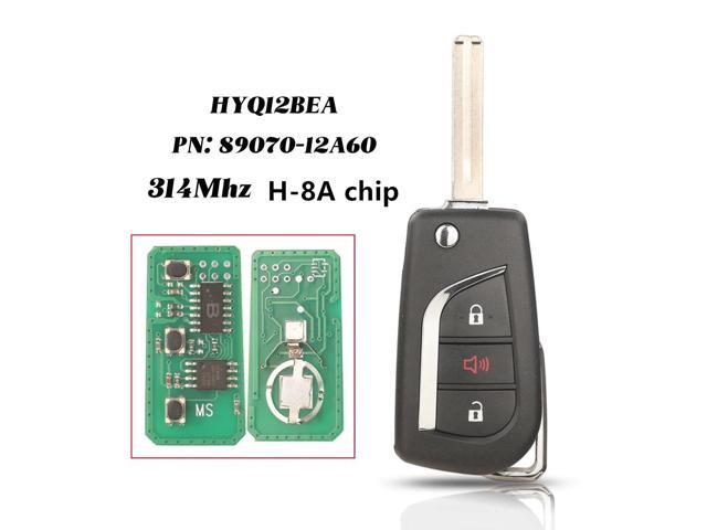 Click here for Acaigel 3 Button Car Key Remote Control 89070-12A6... prices