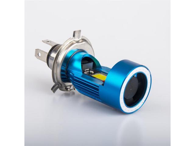 Click here for Yingshan 40W 6000K H4 LED Blue Angel Eyes Motorcyc... prices