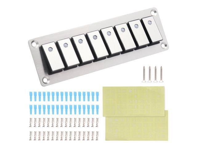 Click here for Yingshan 8 Rocker Switch Panel Switch Panel With L... prices