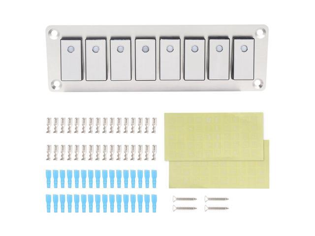 Click here for Yassdwbn 8 Rocker Switch Panel Switch Panel With L... prices