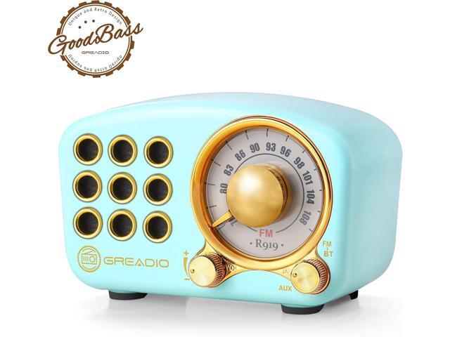 Click here for Greadio Retro Bluetooth Speaker  Vintage Radio  FM... prices