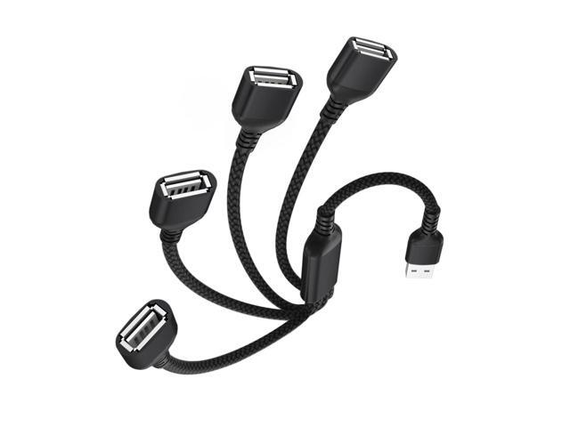 Click here for USB Splitter Y Cable 1FT 1 Male to 4 Female USB-A... prices